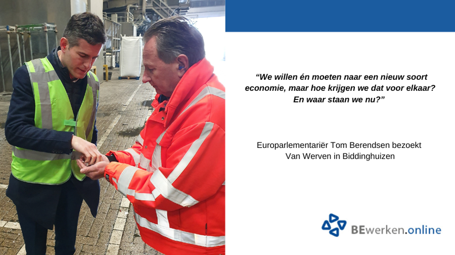 BEwerken - CDA lijsttrekker voor het Europees Parlement Tom Berendsen ...